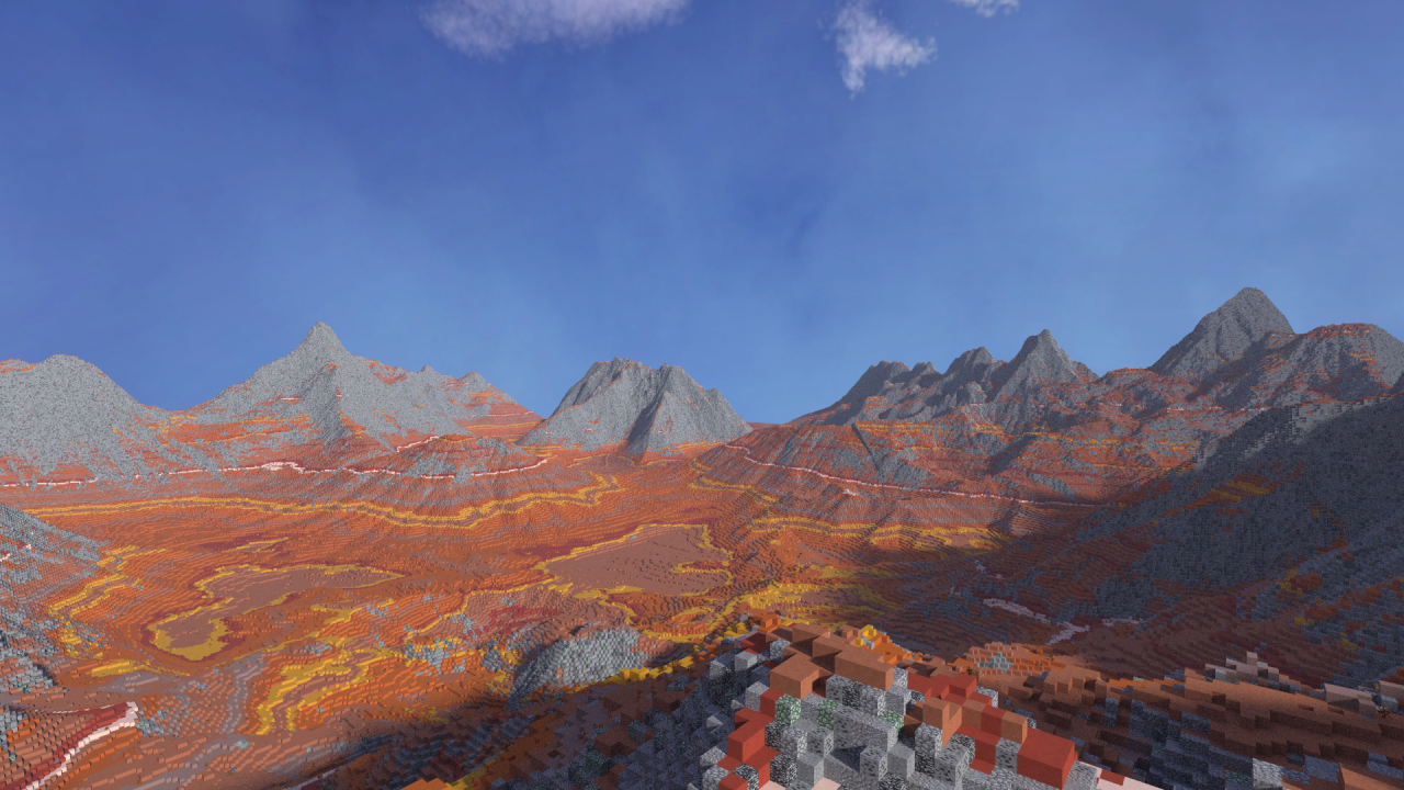Mesa High Mountain Map Minecraft Map