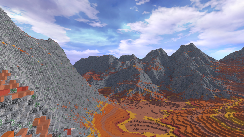 Mesa High Mountain Map Minecraft Map
