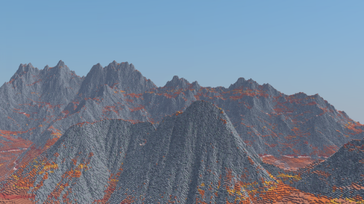 Mesa High Mountain Map Minecraft Map