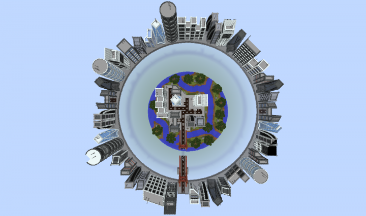 Infected: City - Cubecraft Map Minecraft Map