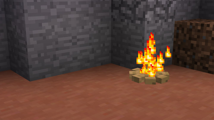 Campfires in Vanilla Minecraft! Minecraft Project