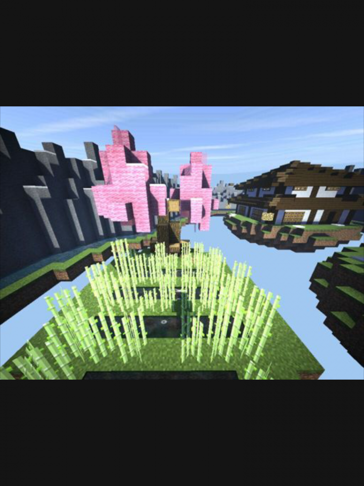 Japanese Floating Islands 🗻 Minecraft Map