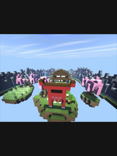 Japanese Floating Islands 🗻 Minecraft Map