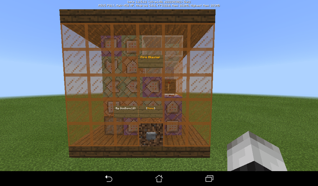 The Fire Blaster Minecraft Map