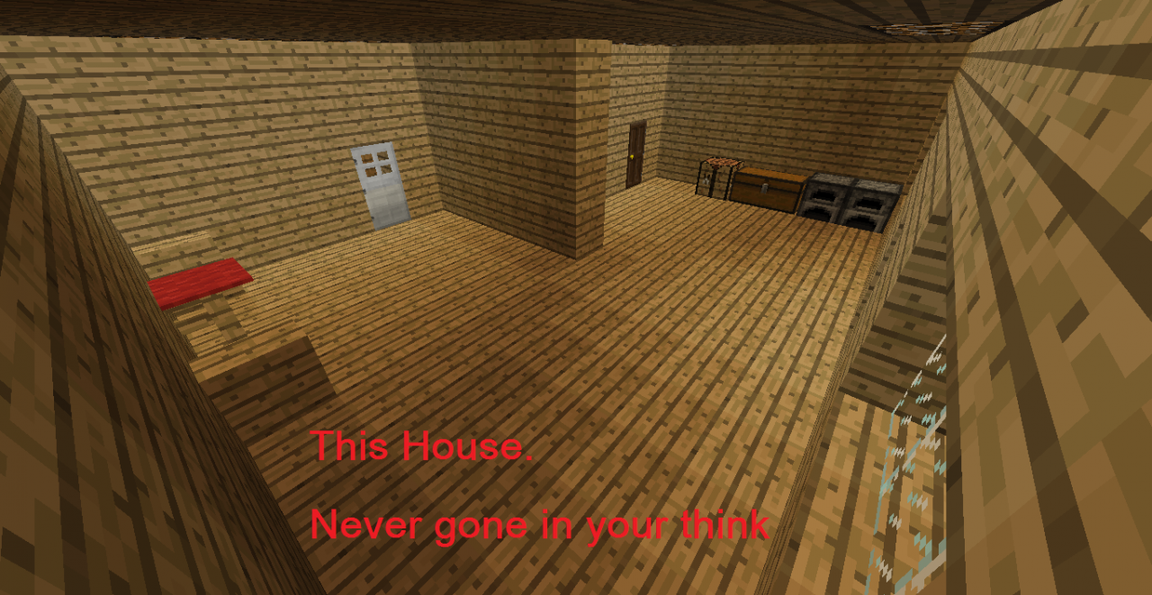 horror house Minecraft Map