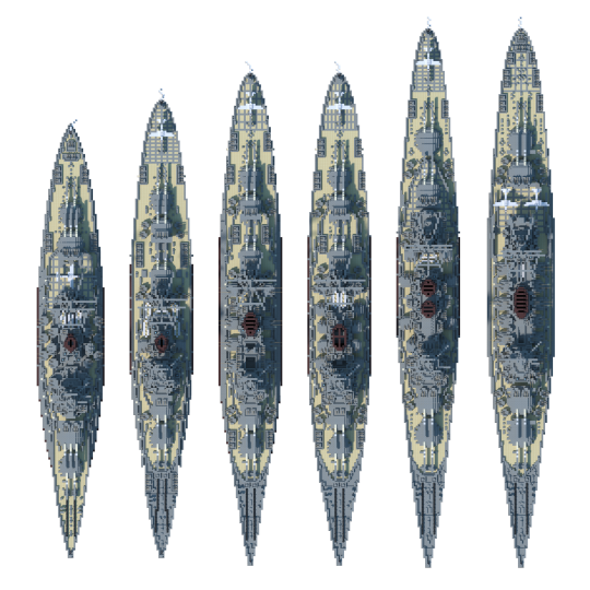 Eight-Eight Fleet Program (1940s Modernisation) Minecraft Map