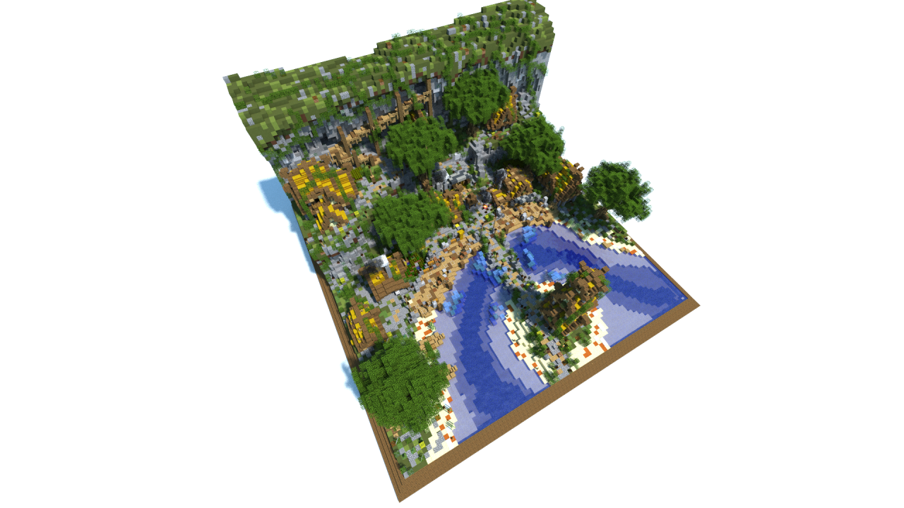 Fishing town - plot - by Iv3r Minecraft Map