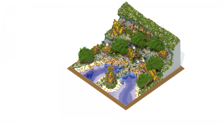 Fishing town - plot - by Iv3r Minecraft Map