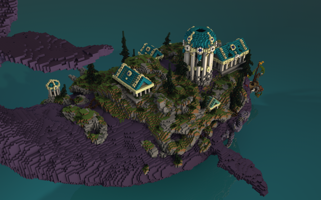 Flying Whale Minecraft Map