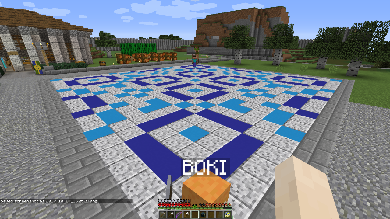 Plaza 26x26 Minecraft Map