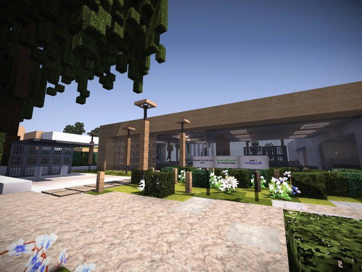 Modern Ecology Green House Minecraft Map