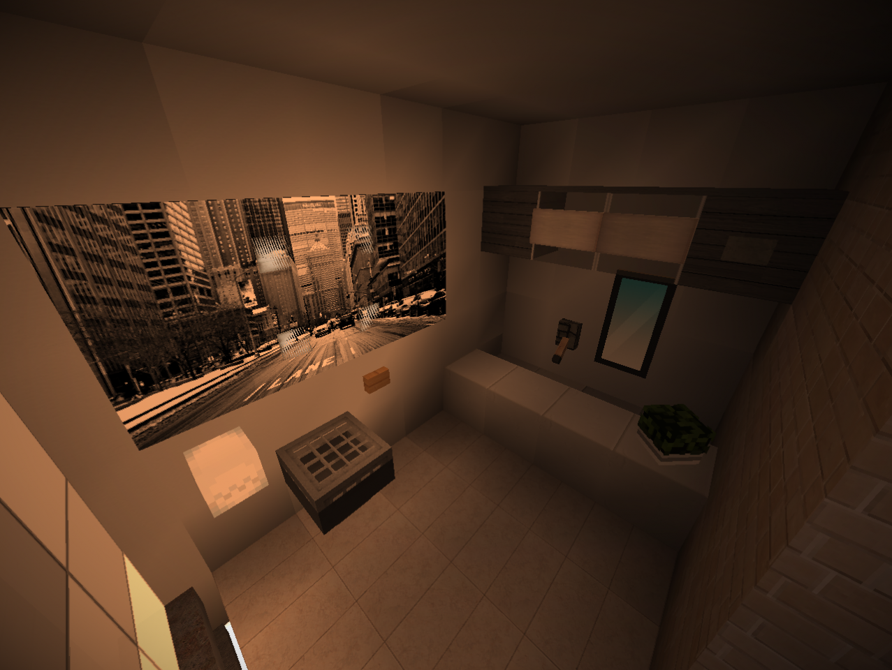 Modern Ecology Green House Minecraft Map