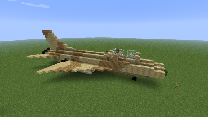 Mikoyan-Gurevich MIG-21 F-13 Minecraft Map
