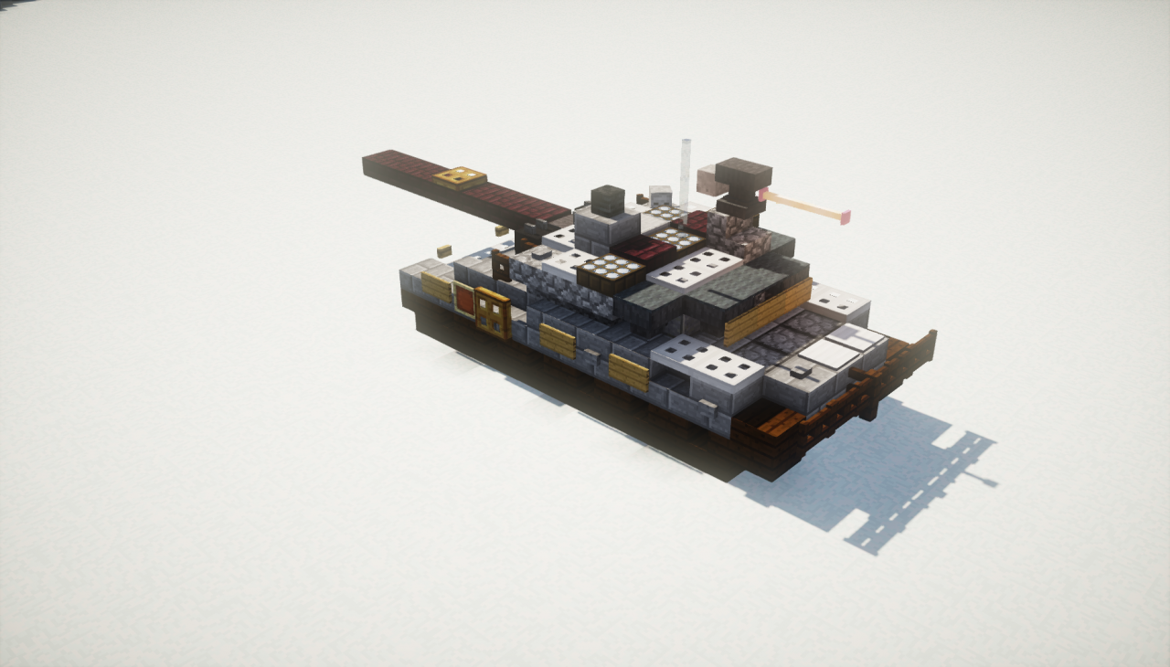 T-90A MBT | Scale: 1,5:1 Minecraft Map