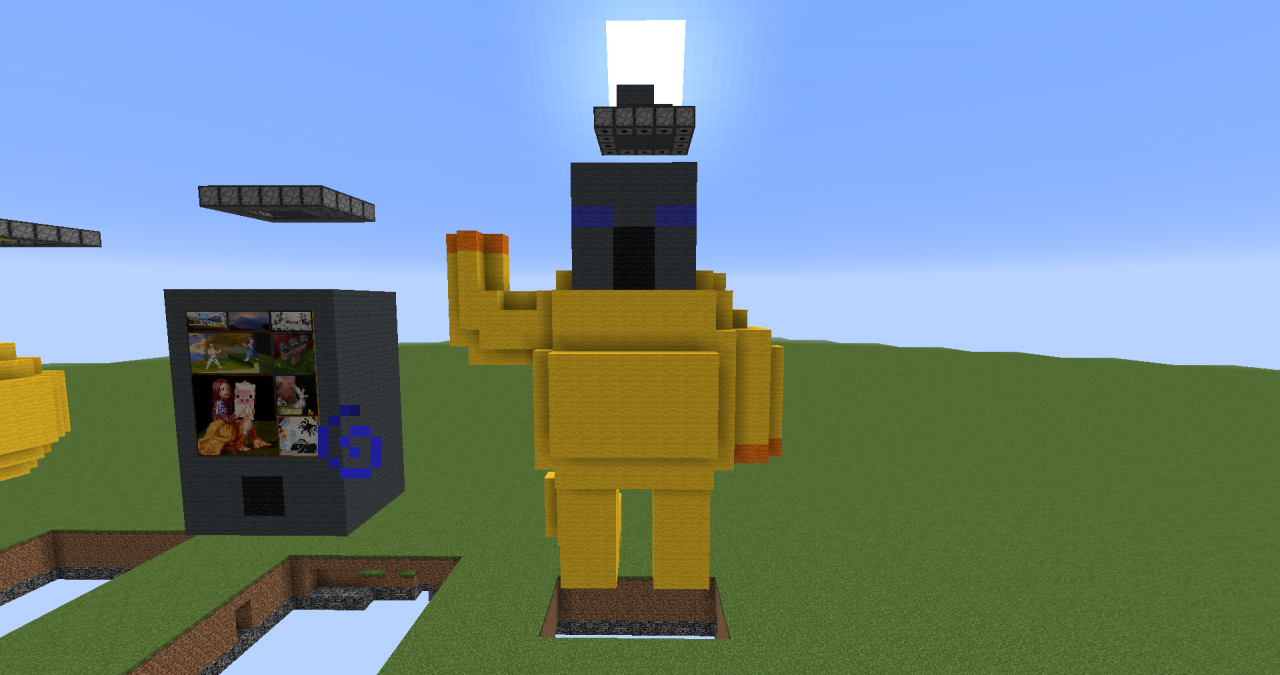 Emoji Burning Map! Minecraft Map