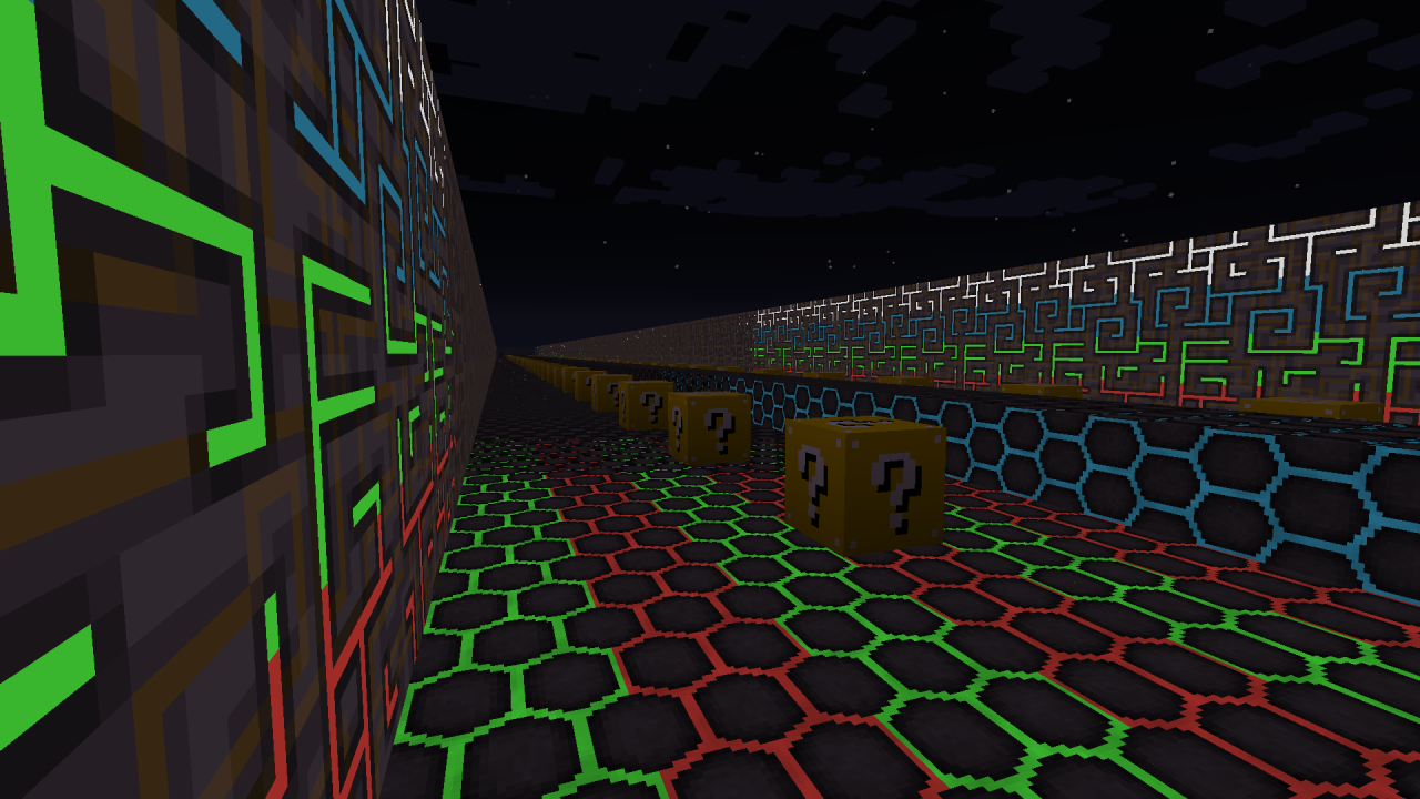 LUCKY BLOCK RACE (WIP) but still playable Minecraft Map
