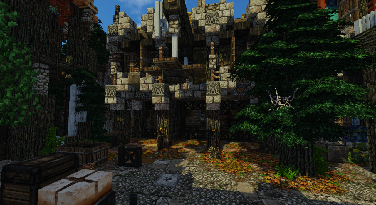 Trading post Minecraft Map