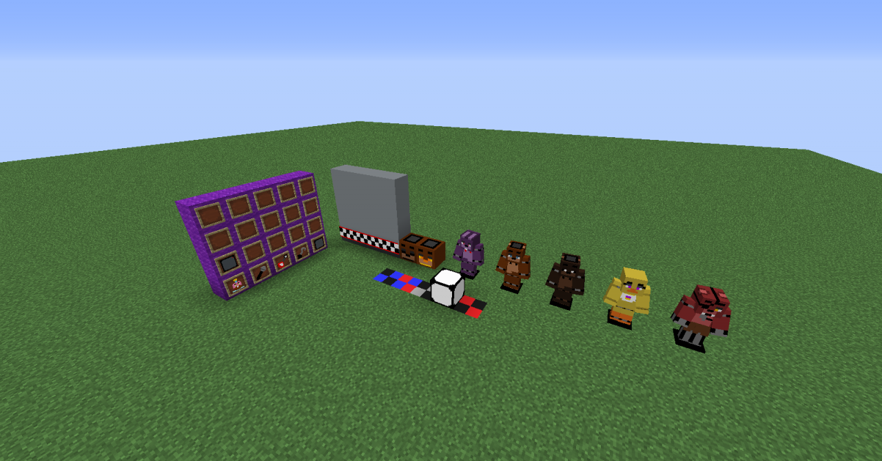 FNAF 1 Minecraft Texture Pack