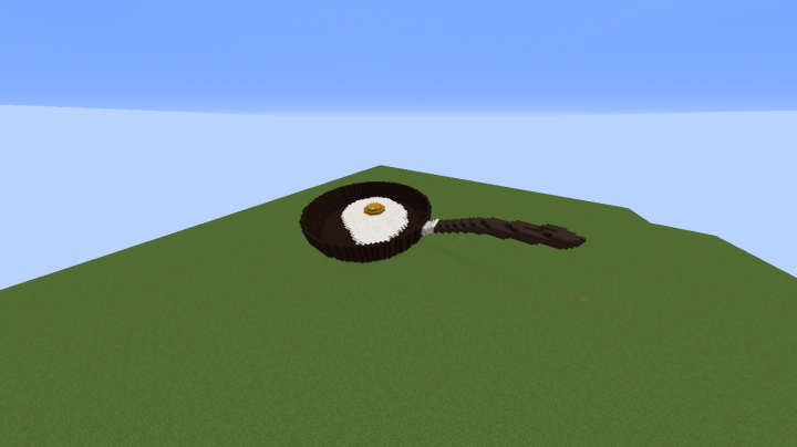 Fried Egg In Pan Minecraft Map