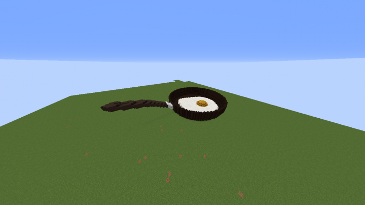 Fried Egg In Pan Minecraft Map