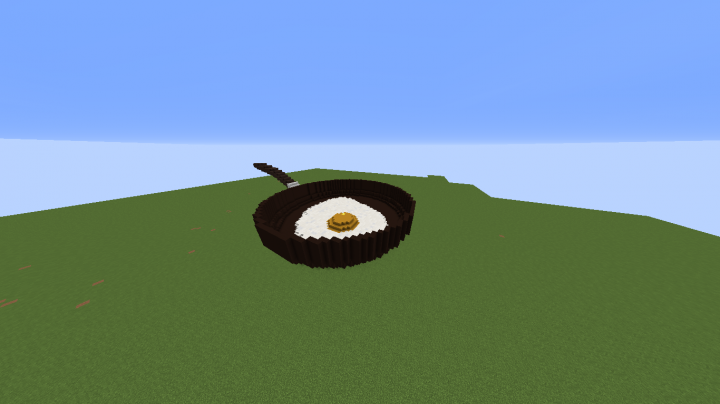 Fried Egg In Pan Minecraft Map