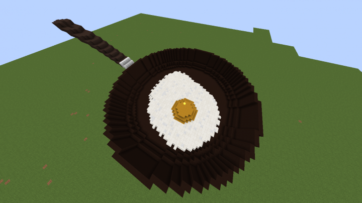 Fried Egg In Pan Minecraft Map