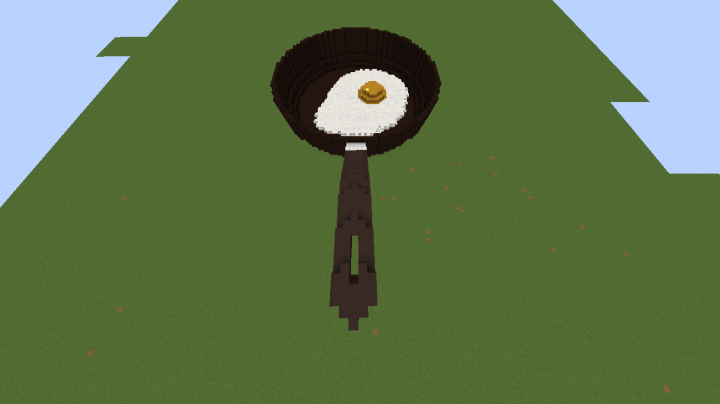 Fried Egg In Pan Minecraft Map
