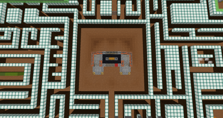 Extreme Halloween Maze - Labyrinth - Challenge Minecraft Map