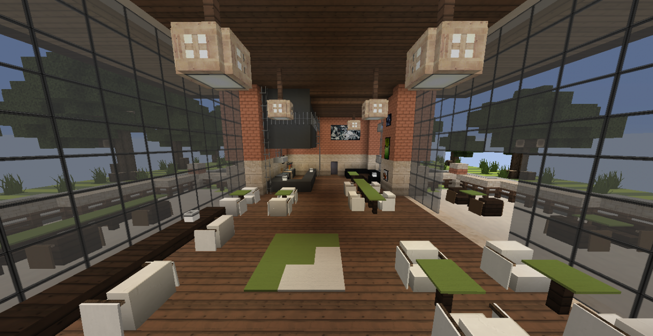 Starbucks Coffee Minecraft Map