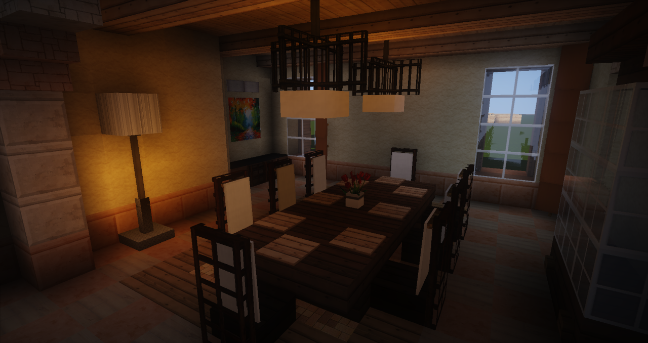 traditional house - mediterranean style (spanish villa) Minecraft Map