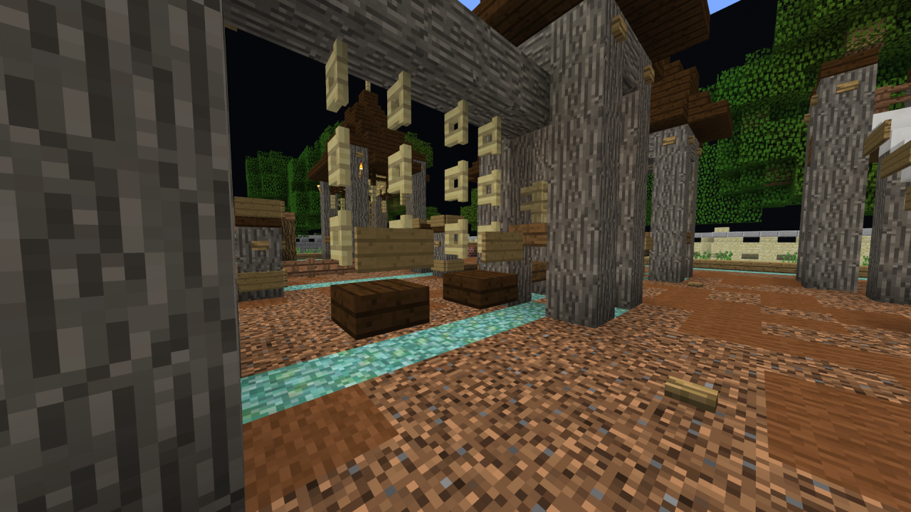 Simple Park Build Minecraft Map