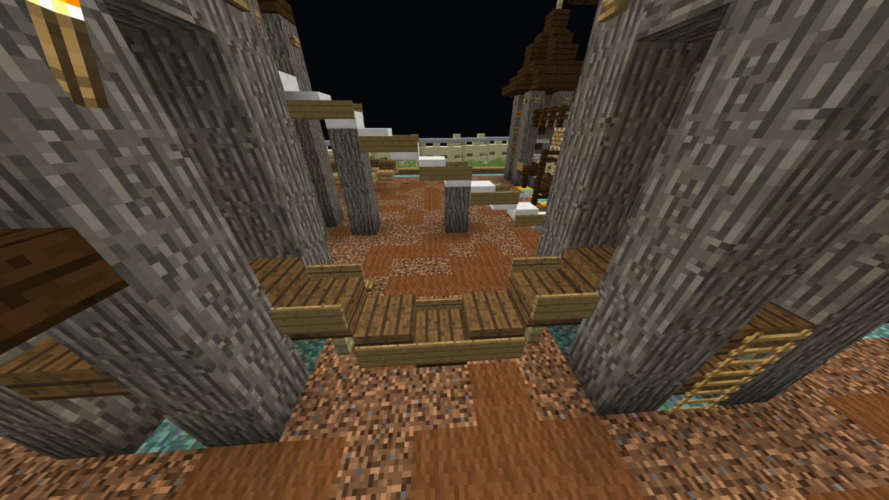 Simple Park Build Minecraft Map