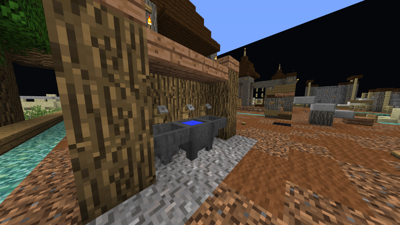 Simple Park Build Minecraft Map