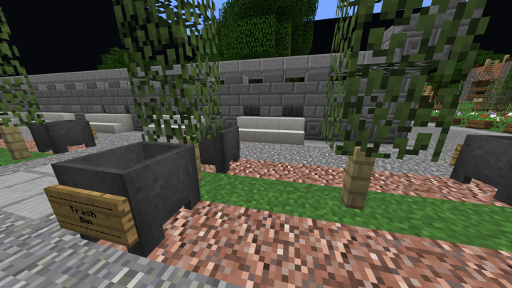 Simple Park Build Minecraft Map