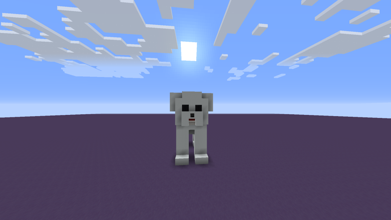 white bulldog 1.12.2 Minecraft Map