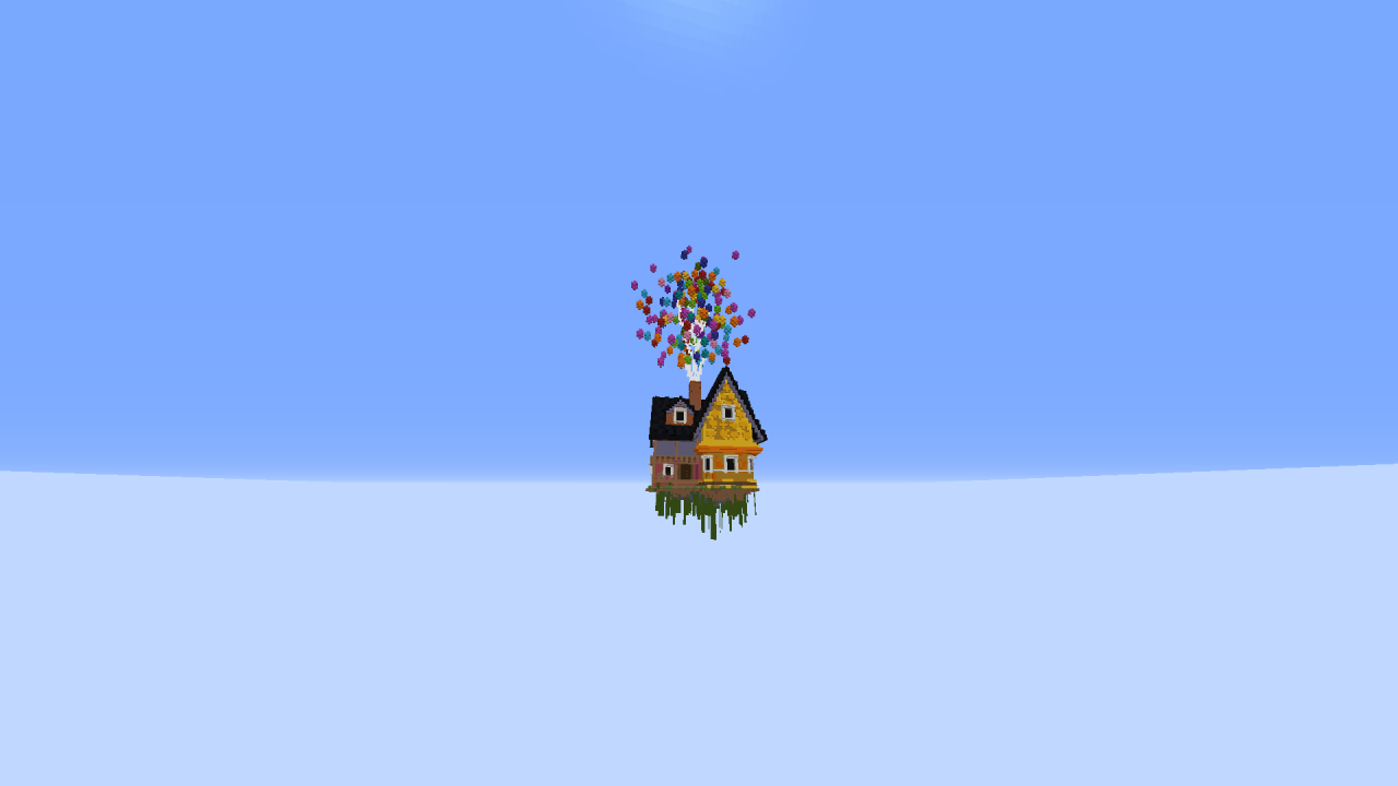 Minecraft UP house Minecraft Map