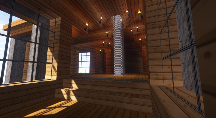 Hanging Survival House Minecraft Map