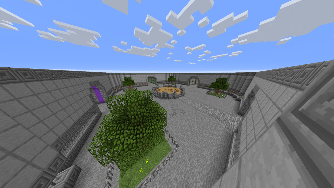 Simple Cool Looking prison Server Spawn and crates! Minecraft Map