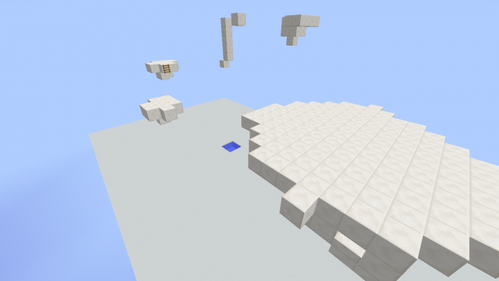 dimensions parkour Minecraft Map