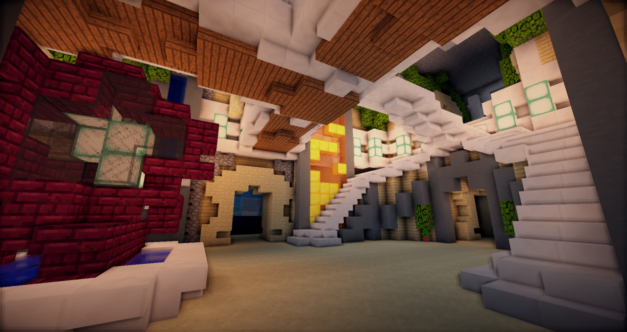 Server Project: Timber Mall Minecraft Map