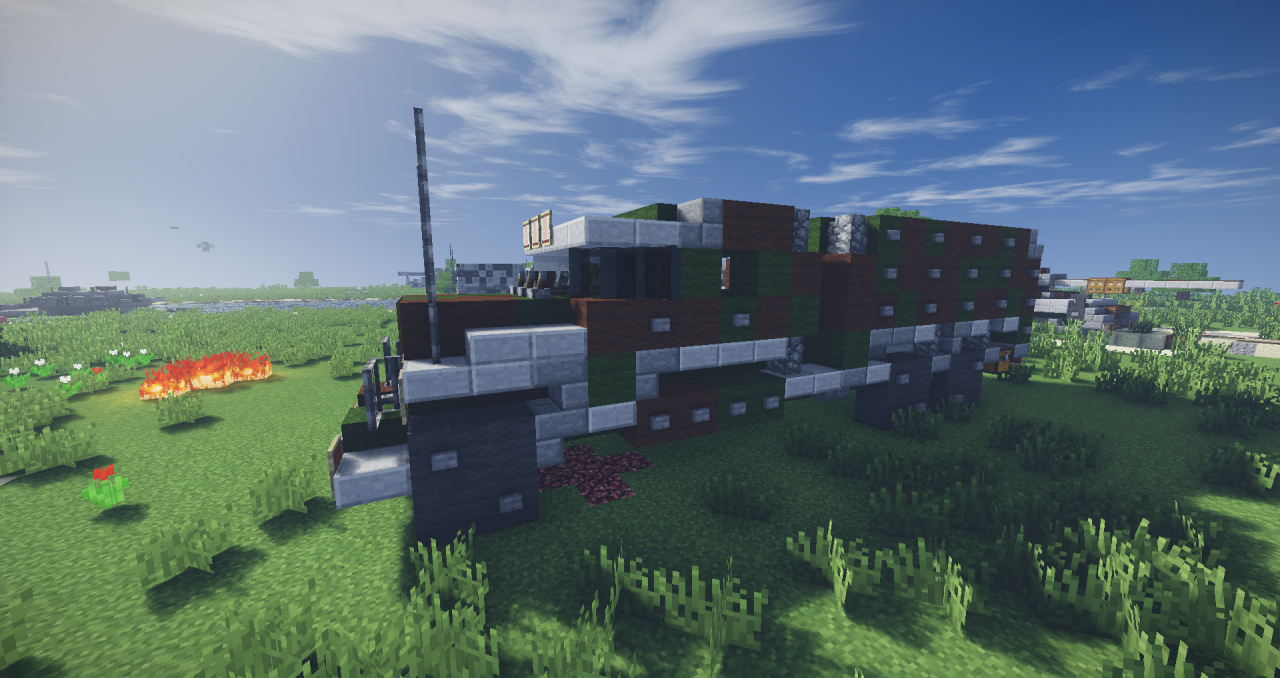 Medium Military Trucks Minecraft Map