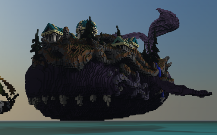 Flying Whale Minecraft Map