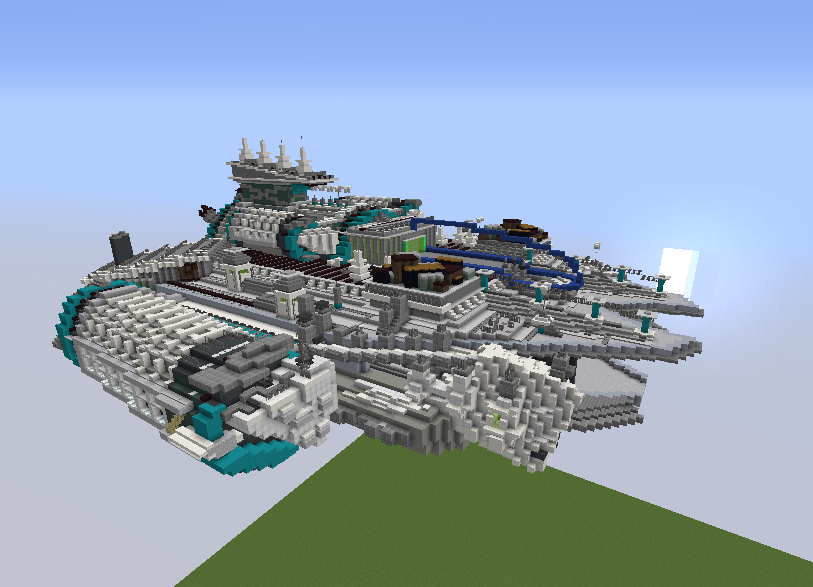 [2000x2000] Space-themed commission by Dogester and Elo. Minecraft Map