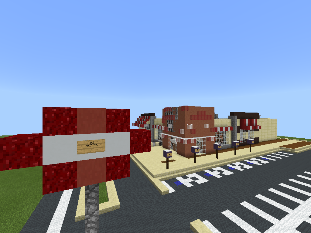 TGI Fridays~ North Springfield Minecraft Map