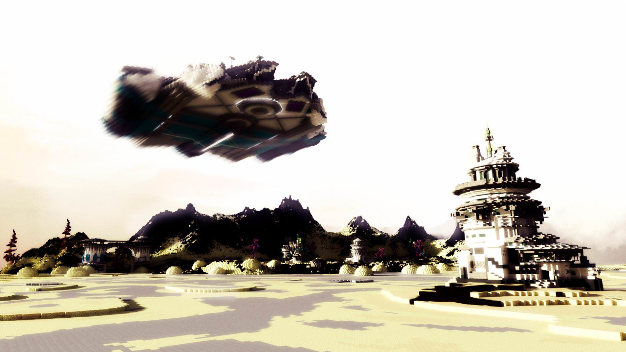 [2000x2000] Space-themed commission by Dogester and Elo. Minecraft Map