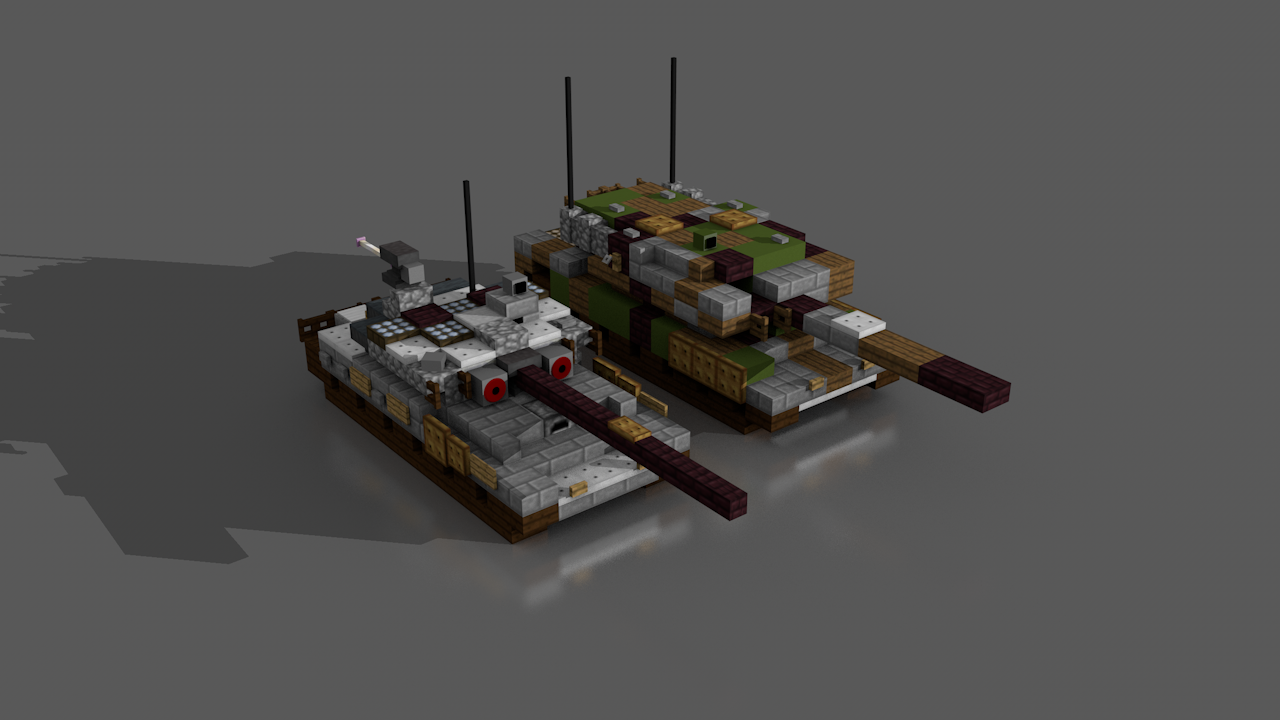 T-90A MBT | Scale: 1,5:1 Minecraft Map