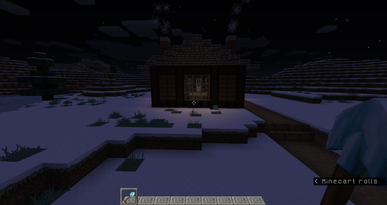 Survival house and Mine Minecraft Map