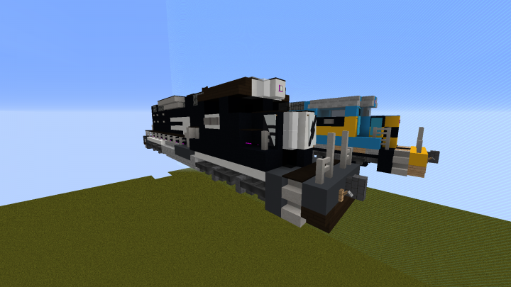 Norfolk Soutern EMD SD40-2 Minecraft Map
