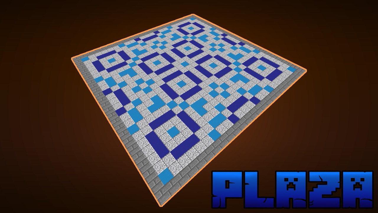 Plaza 26x26 Minecraft Map