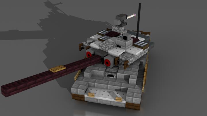 T-90A MBT | Scale: 1,5:1 Minecraft Map